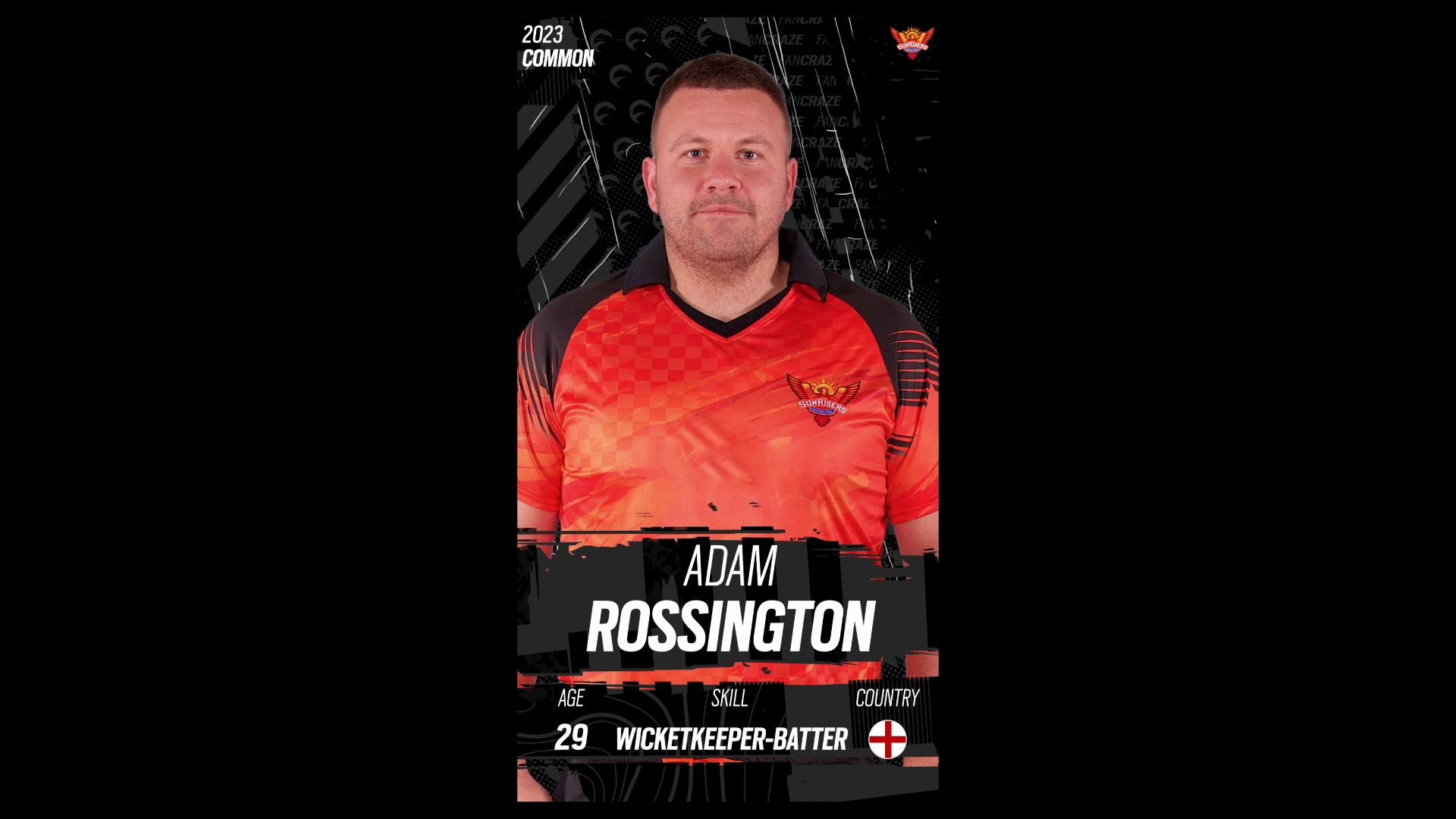 Adam Rossington Digital Player Card |2023 SA20 League | FanCraze
