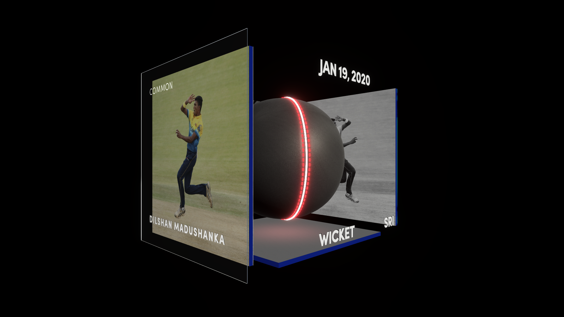Dilshan Madushanka | Wicket - 2020 ICC U19 Men's CWC | FanCraze