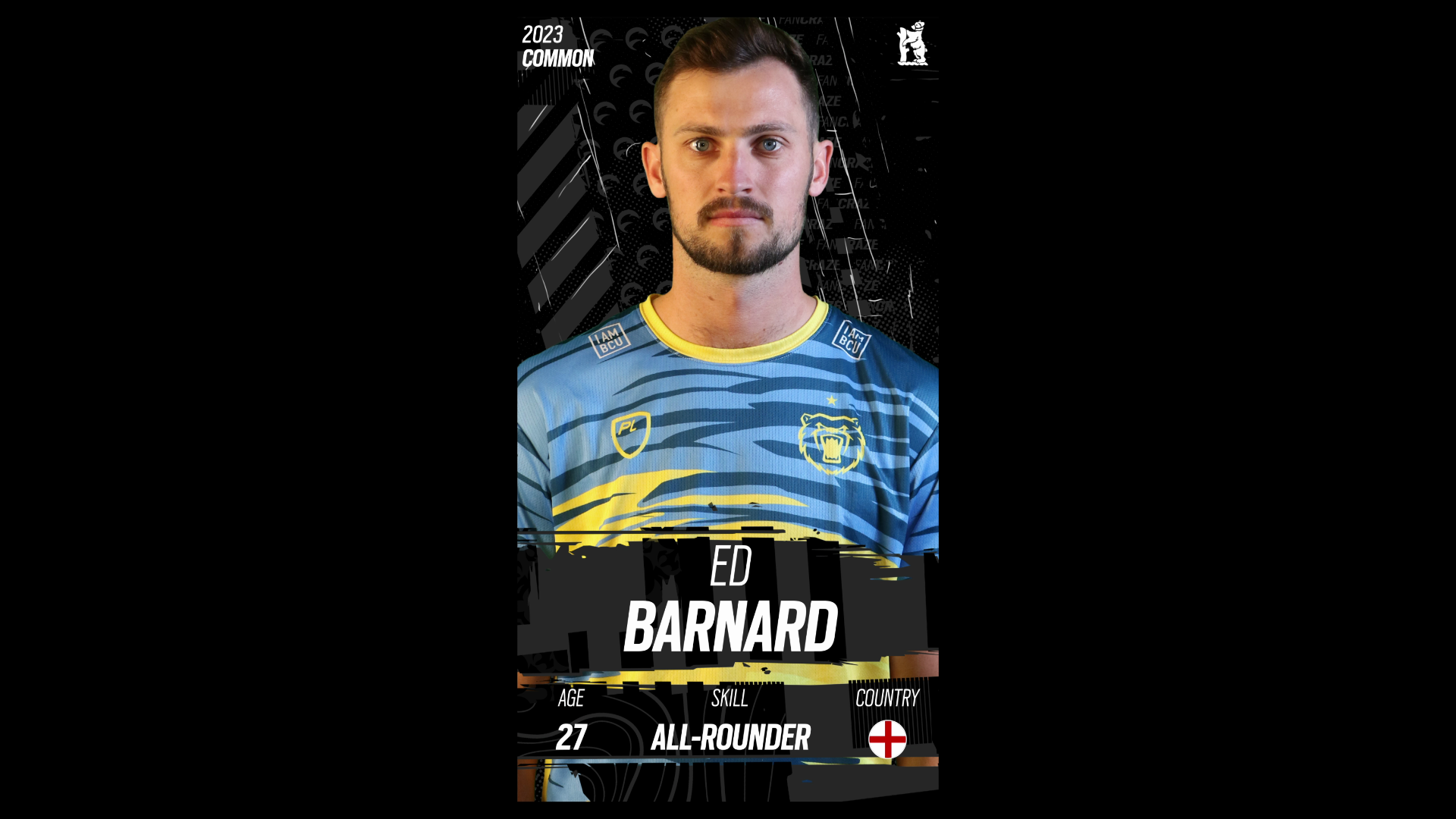 Ed Barnard Digital Player Card I 2023 County Championship | FanCraze