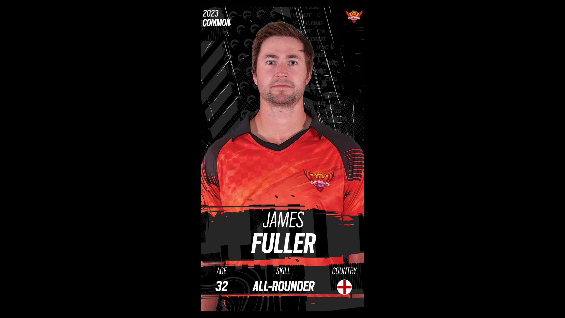 James Fuller Digital Player Card |2023 SA20 League | FanCraze