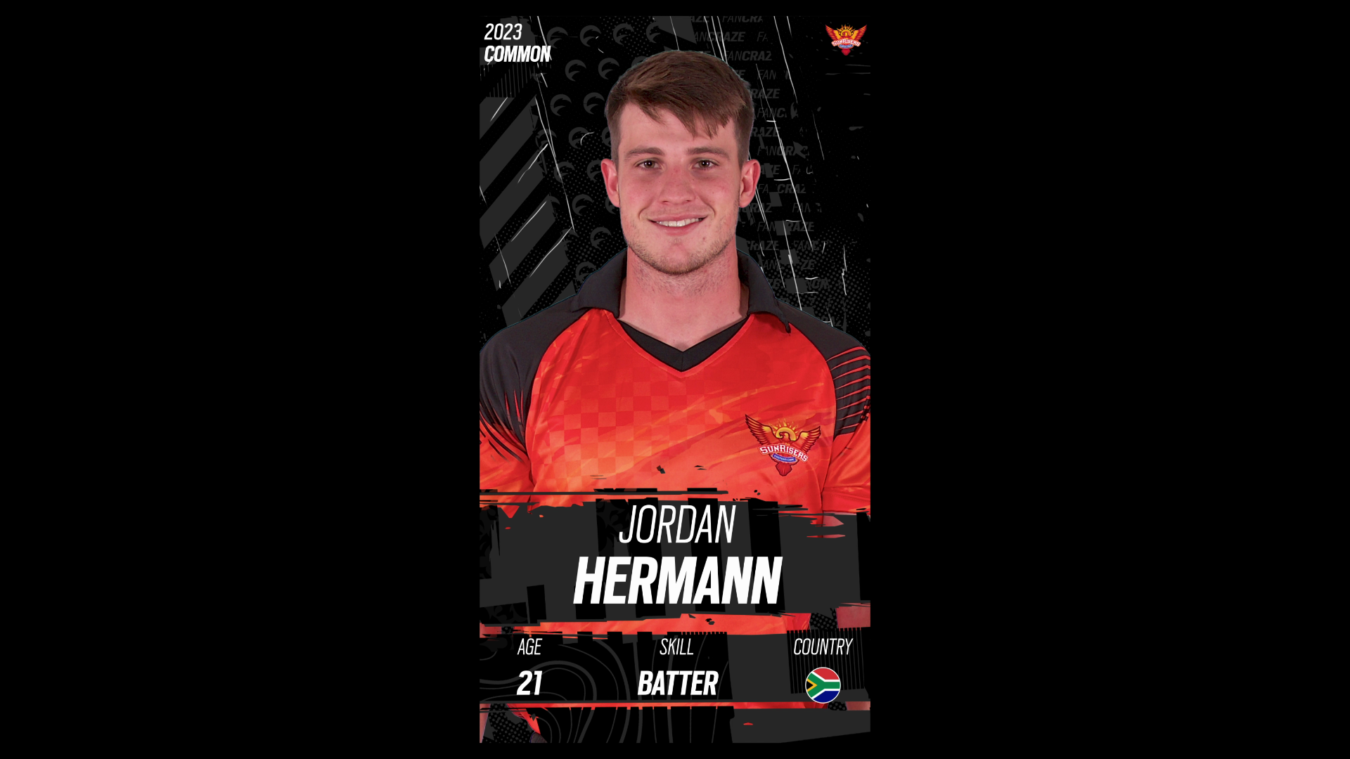 Jordan Hermann Digital Player Card |2023 SA20 League | FanCraze