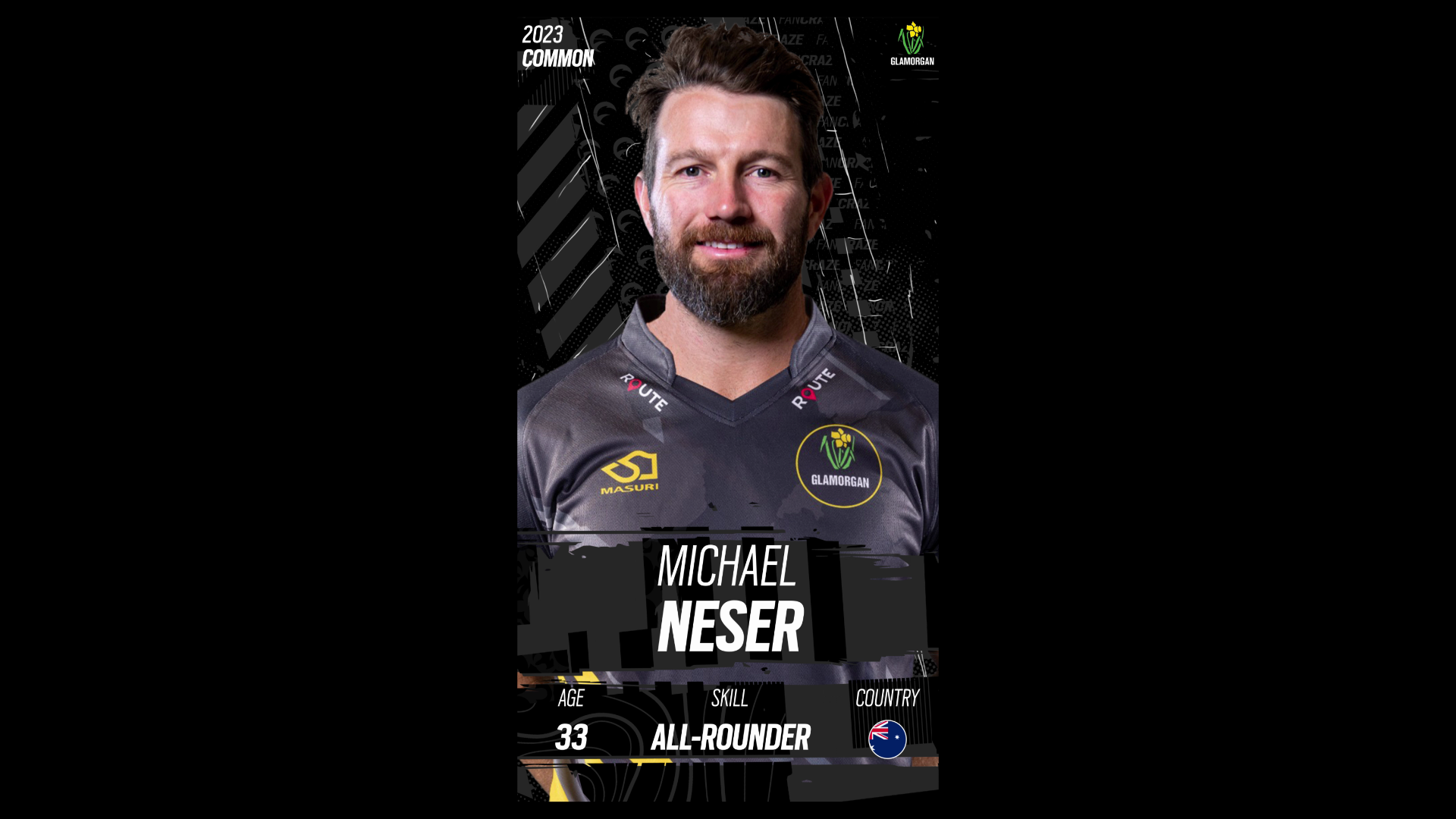Michael Neser Digital Player Card I 2023 County Championship | FanCraze