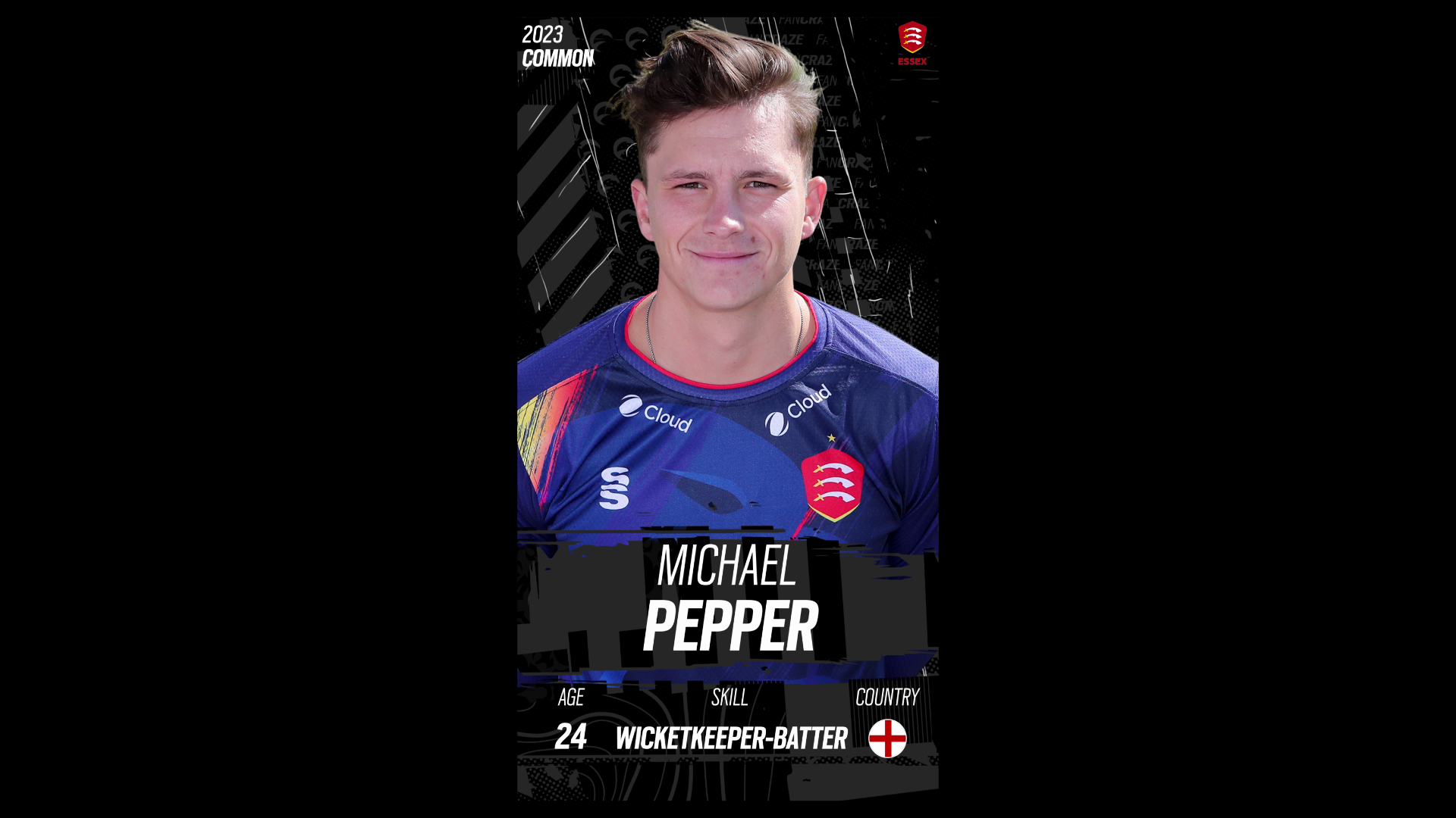 Michael Pepper Digital Player Card I 2023 County Championship | FanCraze