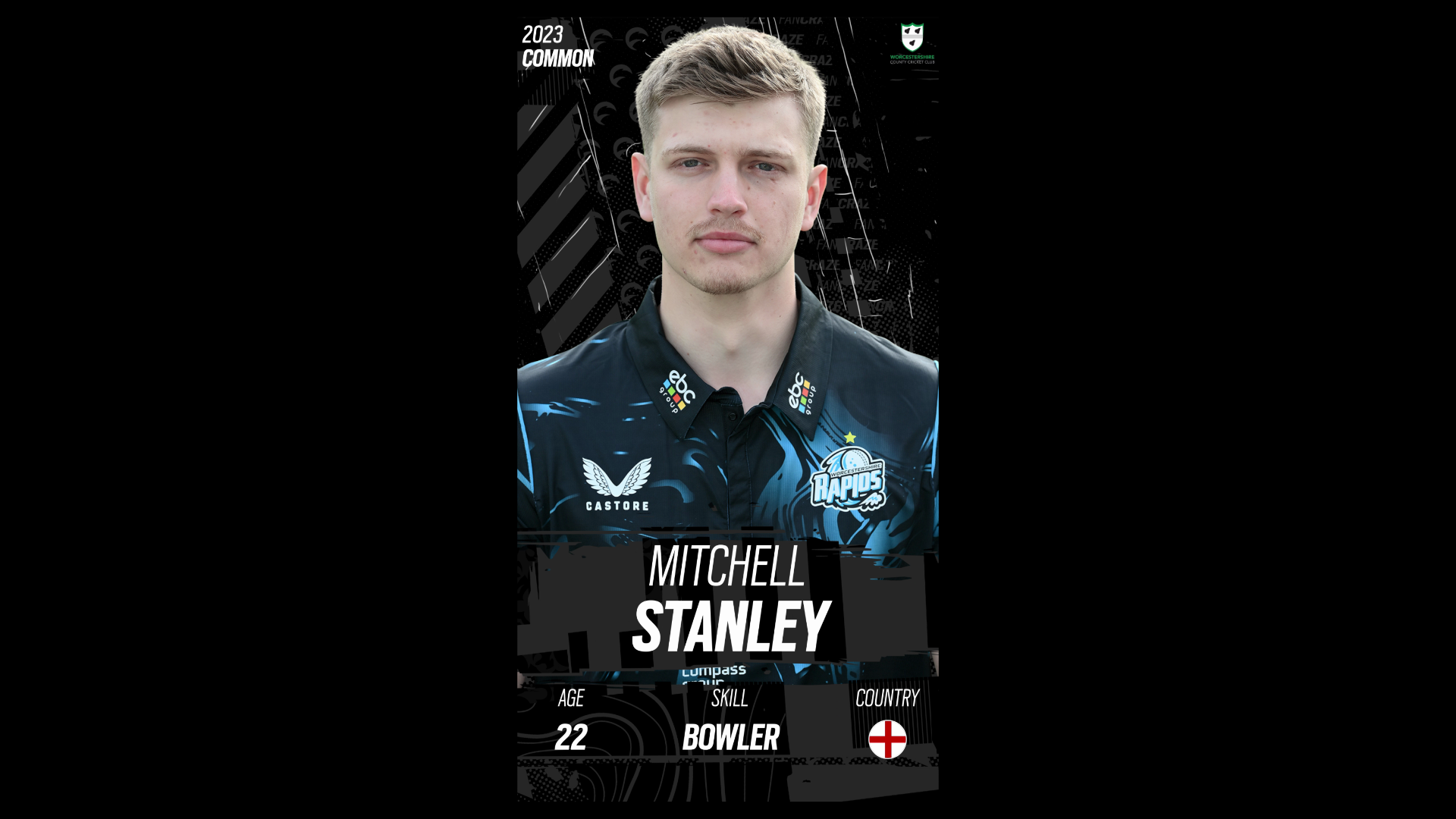 Mitchell Stanley Digital Player Card I 2023 County Championship | FanCraze