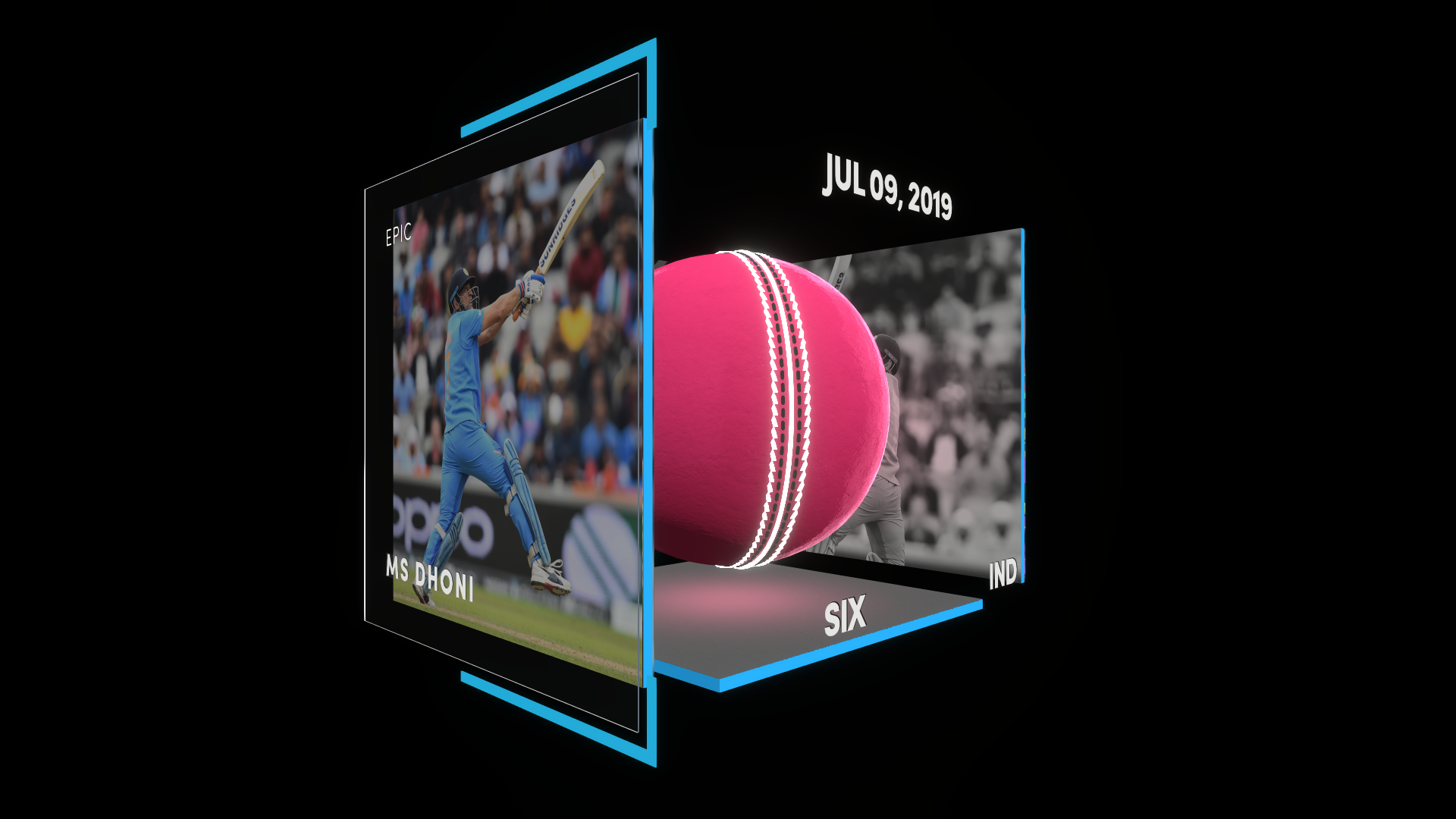 MS Dhoni | Six - 2019 ICC Men’s CWC | FanCraze