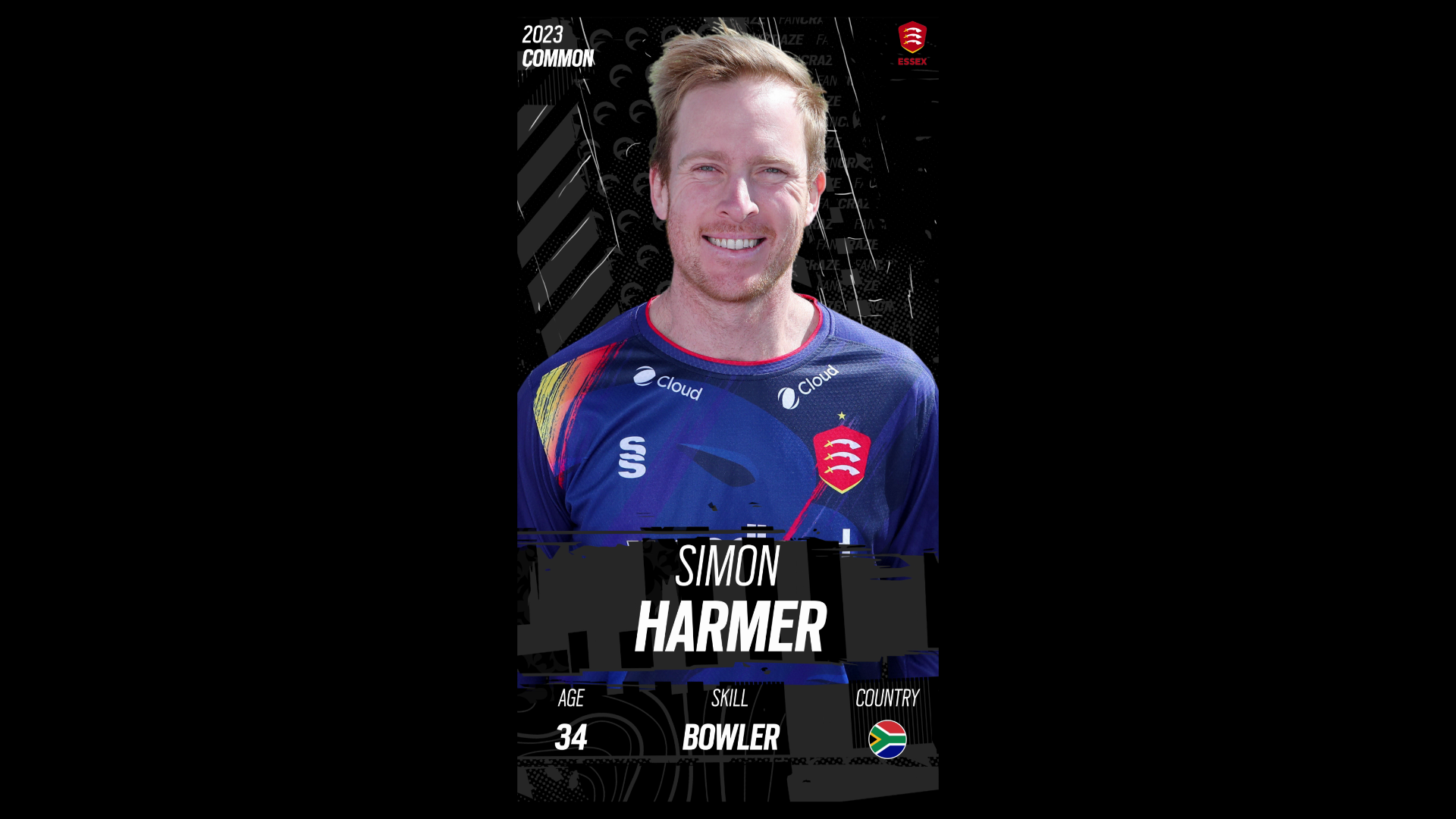 Simon Harmer Digital Player Card I 2023 County Championship | FanCraze