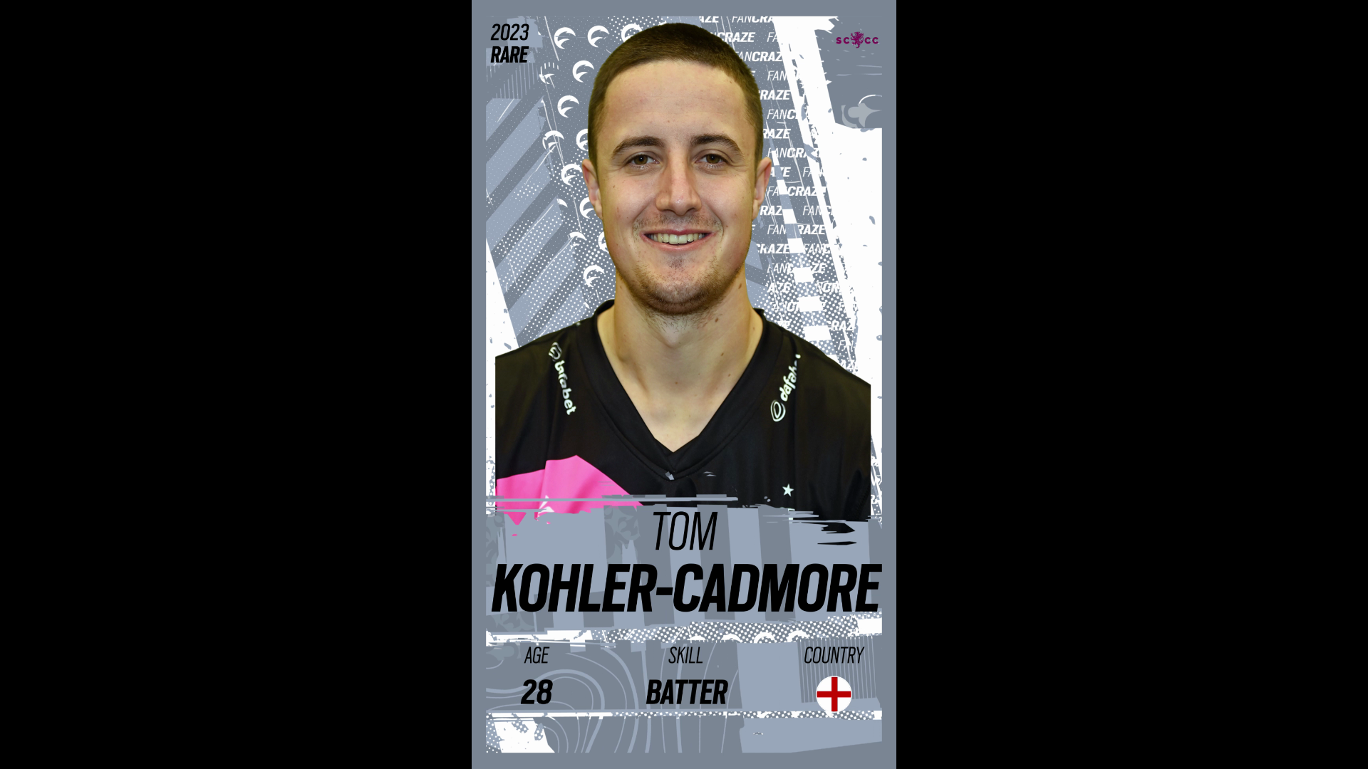 Tom Kohler-Cadmore Digital Player Card I 2023 County Championship ...