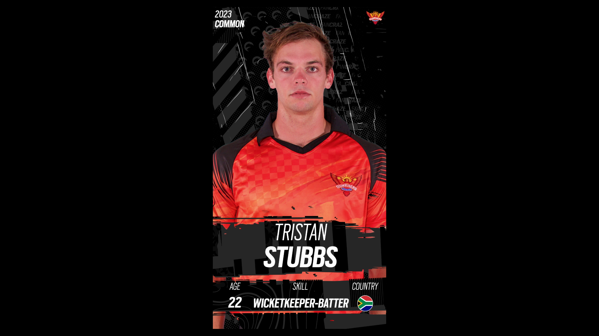 Tristan Stubbs Digital Player Card |2023 SA20 League | FanCraze