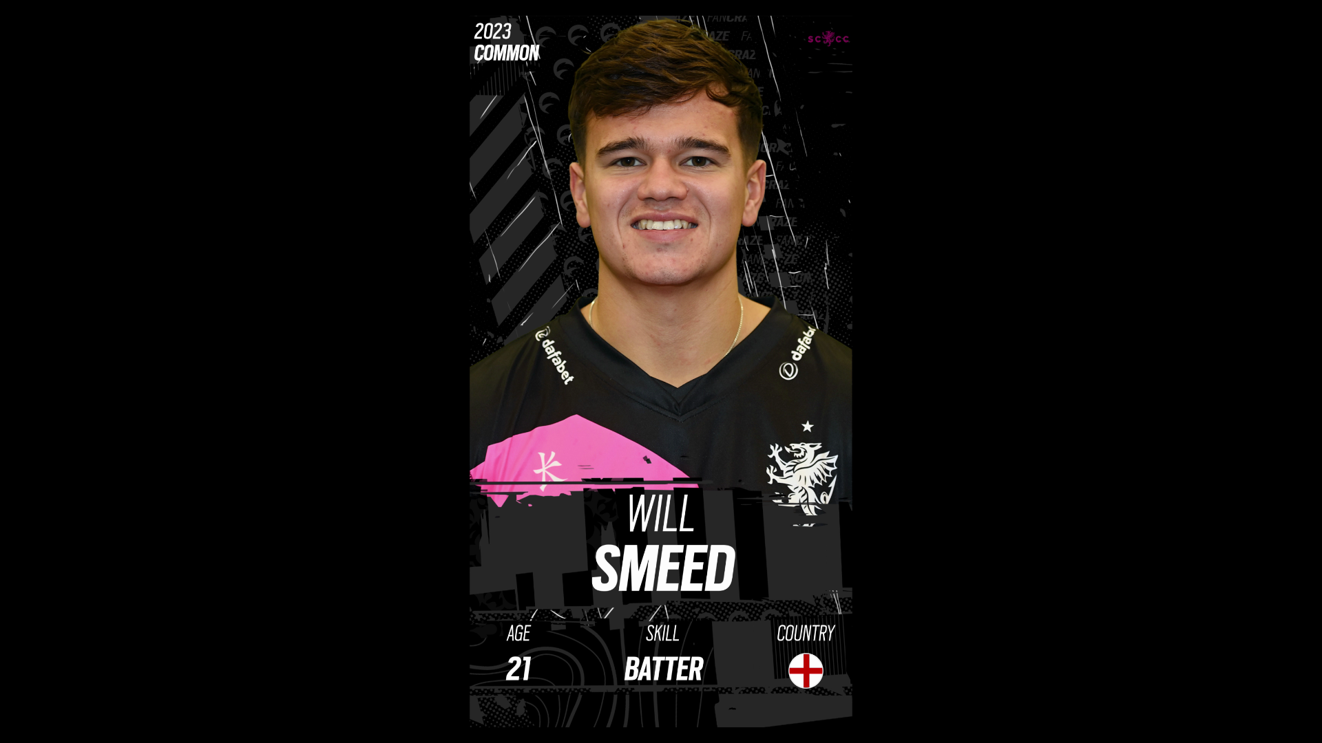 Will Smeed Digital Player Card I 2023 County Championship | FanCraze
